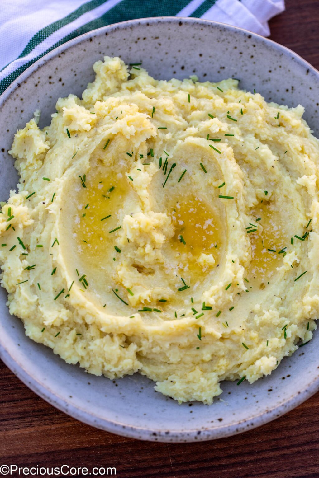 Mashed White Sweet Potatoes | Precious Core