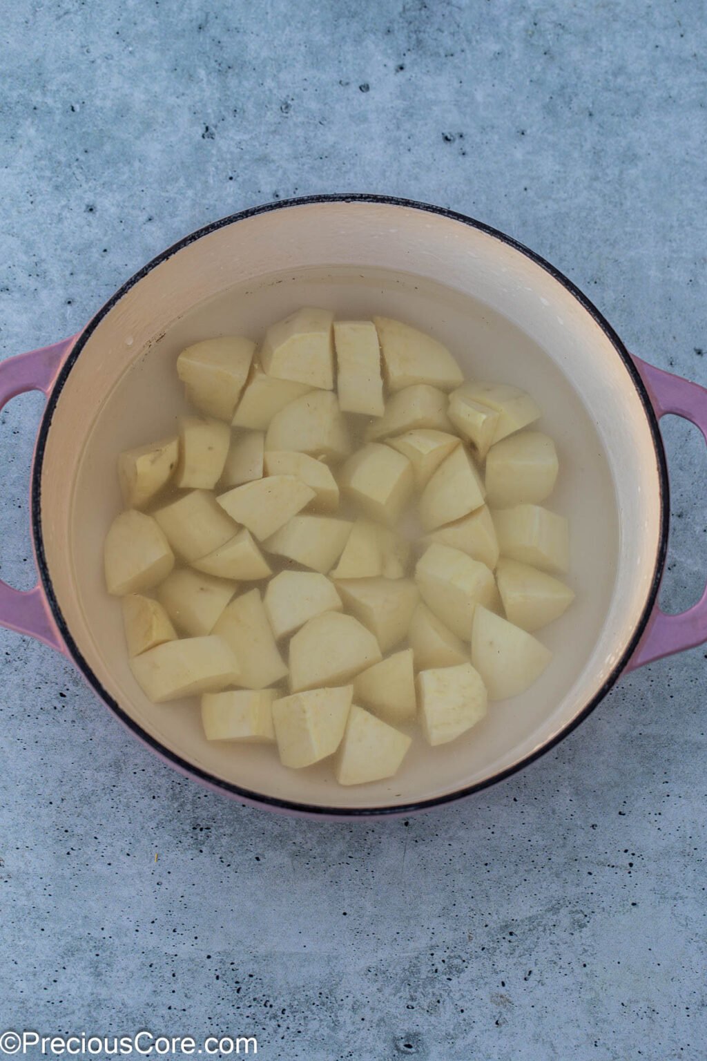 Mashed White Sweet Potatoes | Precious Core