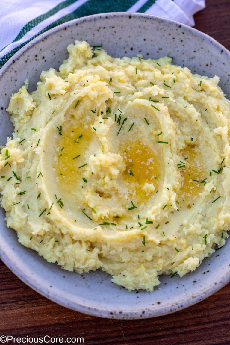 Mashed White Sweet Potatoes | Precious Core